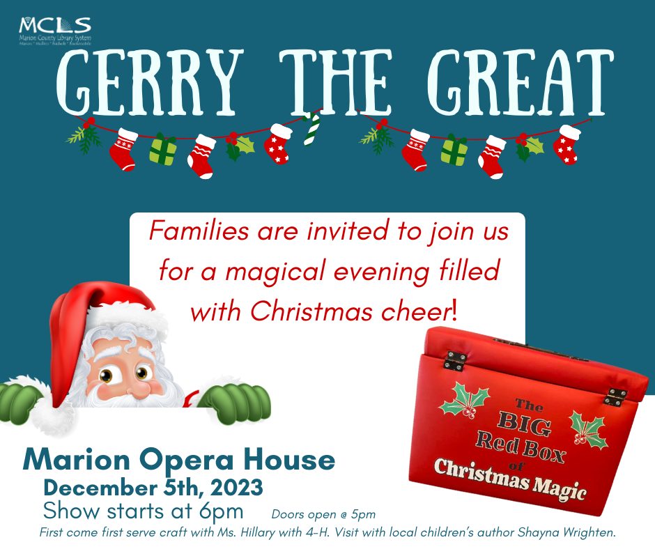 Gerry the Great – City of Marion, South Carolina