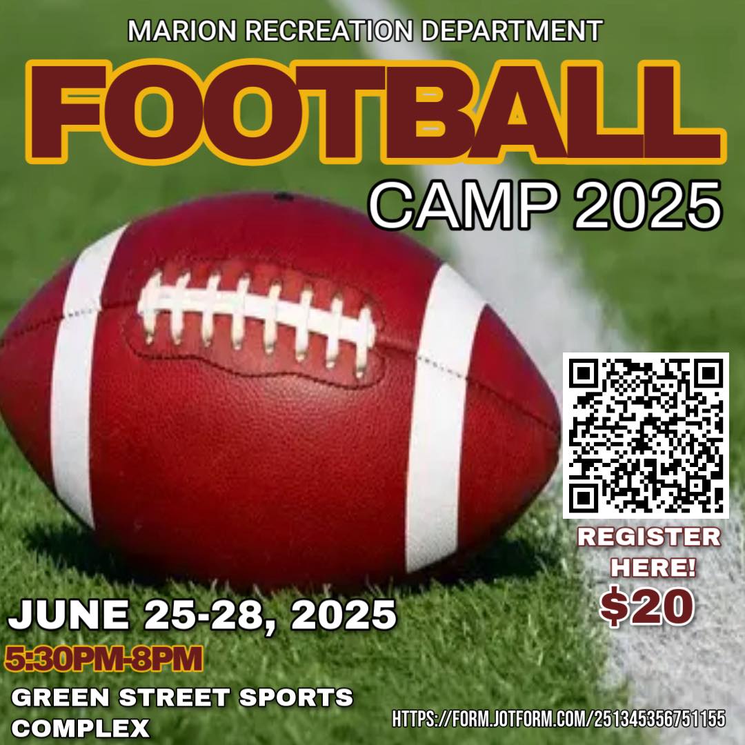 Football Camp – City of Marion, South Carolina